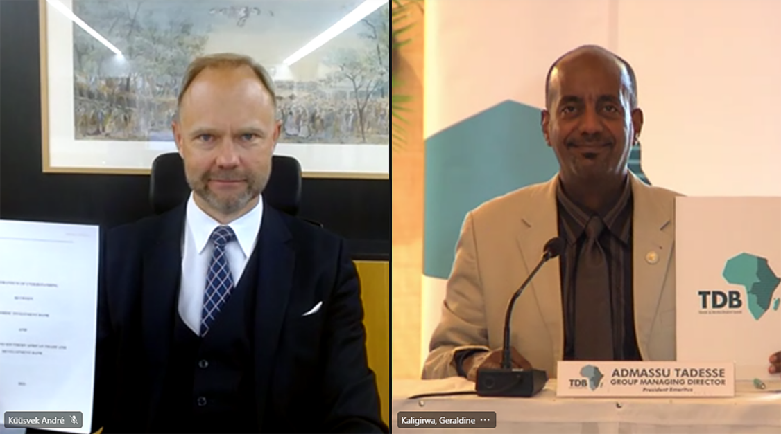 NIB signs MoU with TDB - Nordic Investment Bank