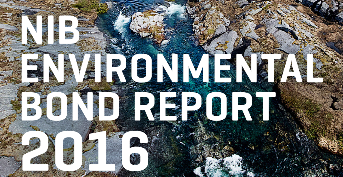 NIB Environmental Bond report published - Nordic Investment Bank
