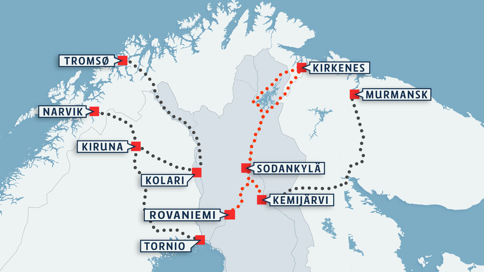 The Arctic Railway project: connecting the Baltic to the Barents Sea ...